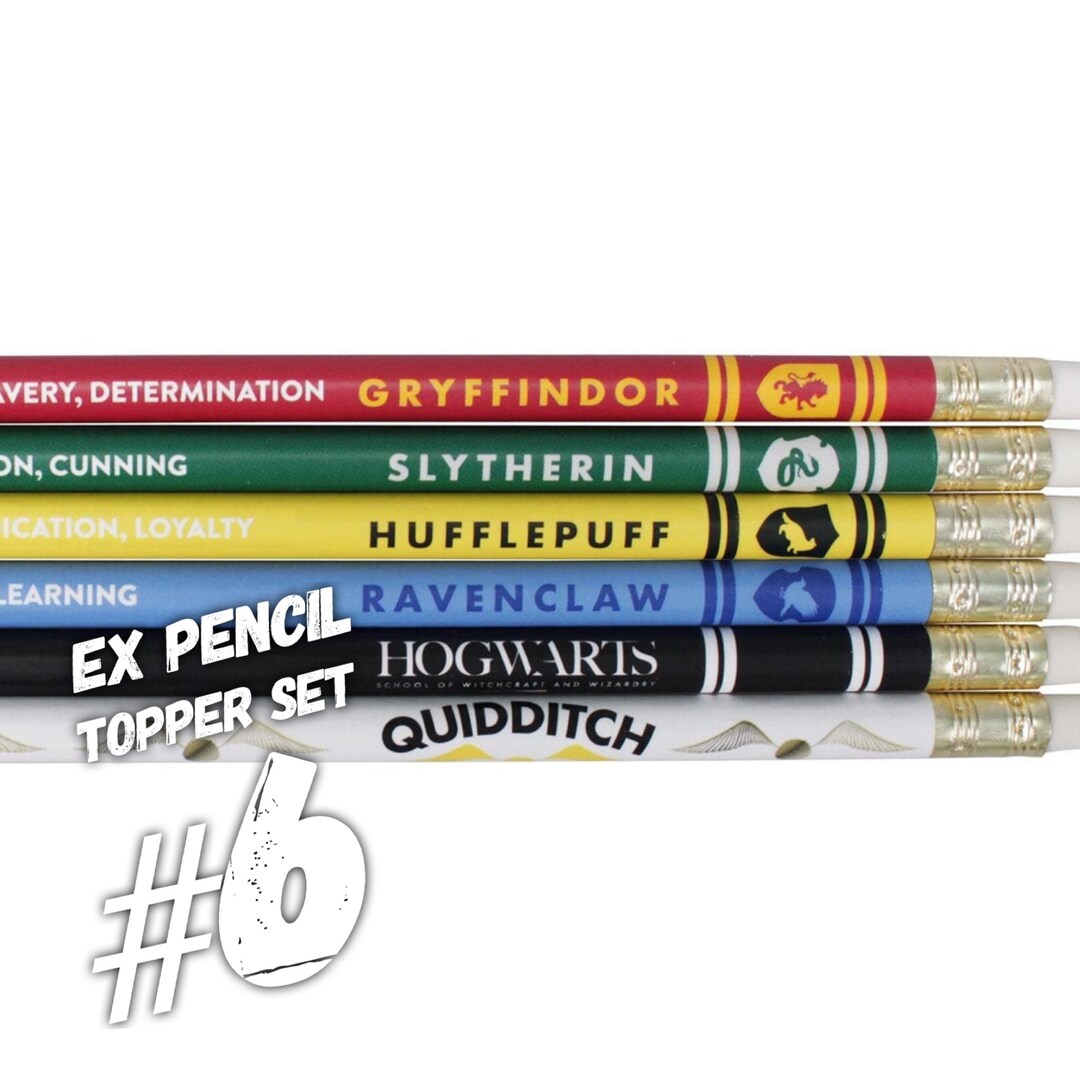 ITH Digital Embroidery Design - EX Pencil Topper Set #6 - 4X4 Hoop and ...