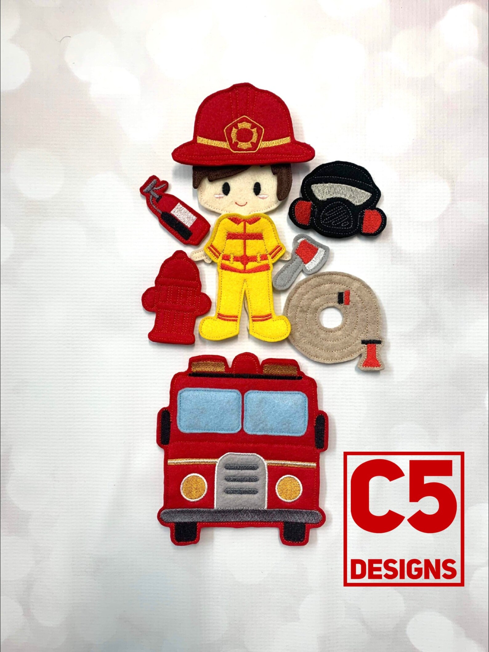 5x7 HOOP ONLY ITH Digital Embroidery Design 5x7 Felt Dress - Etsy