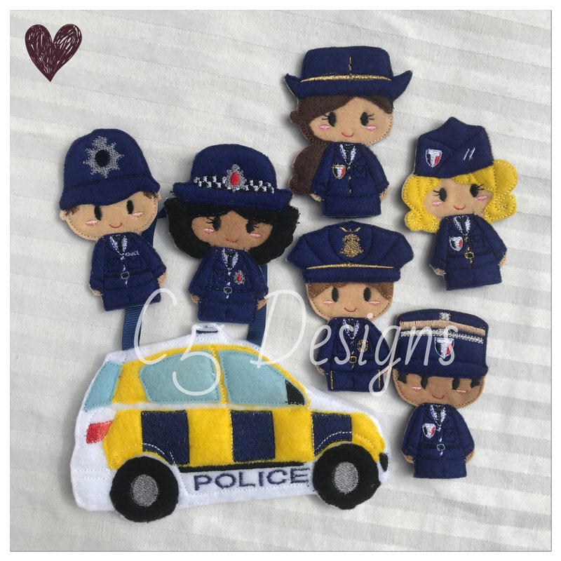 Police Officer Puppet - Etsy