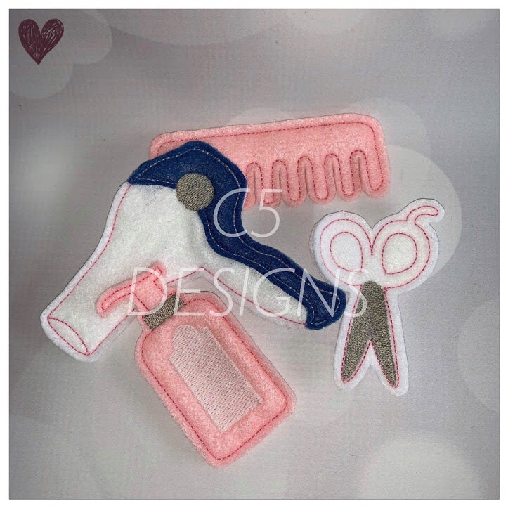 ITH Digital Embroidery Design Makeup Kit and Busy Book Page - Etsy