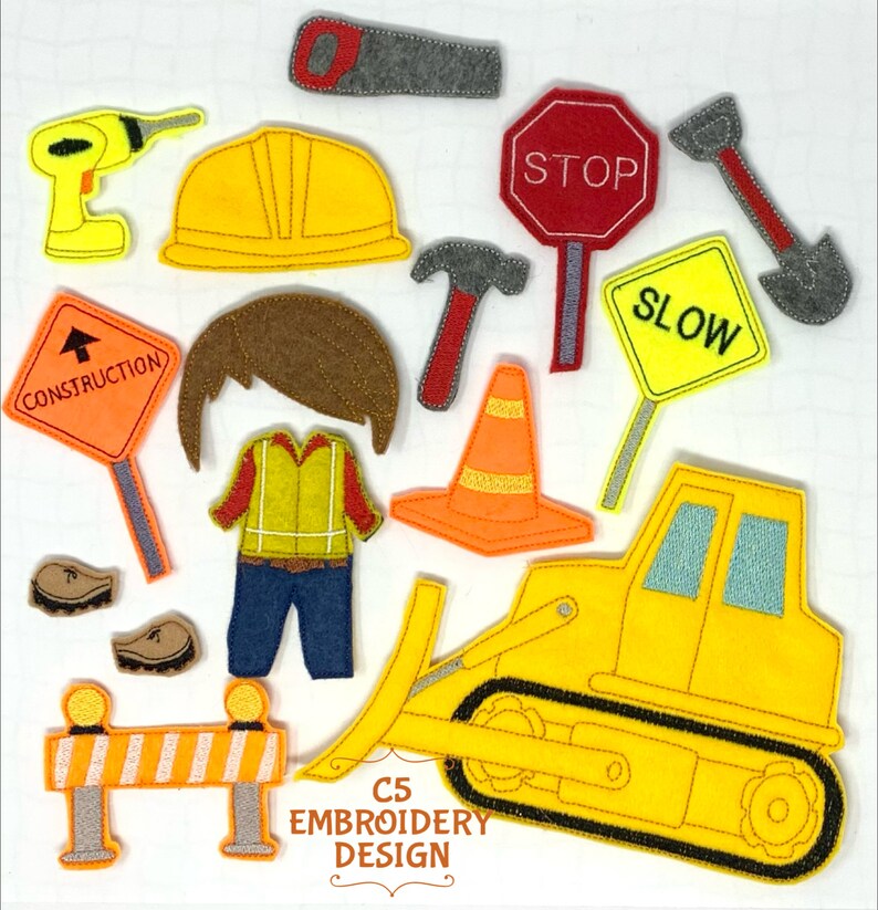 5x7 HOOP ONLY ITH Digital Embroidery Design 5x7 Felt Dress | Etsy