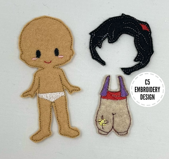 4X4 HOOP ONLY ITH Digital Embroidery Design 4X4 Felt Dress - Etsy
