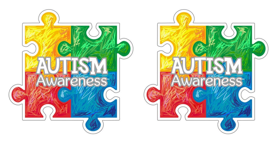 Autism Awarness Vehicle Car Truck Motorcycle Decal Sticker Set - Etsy