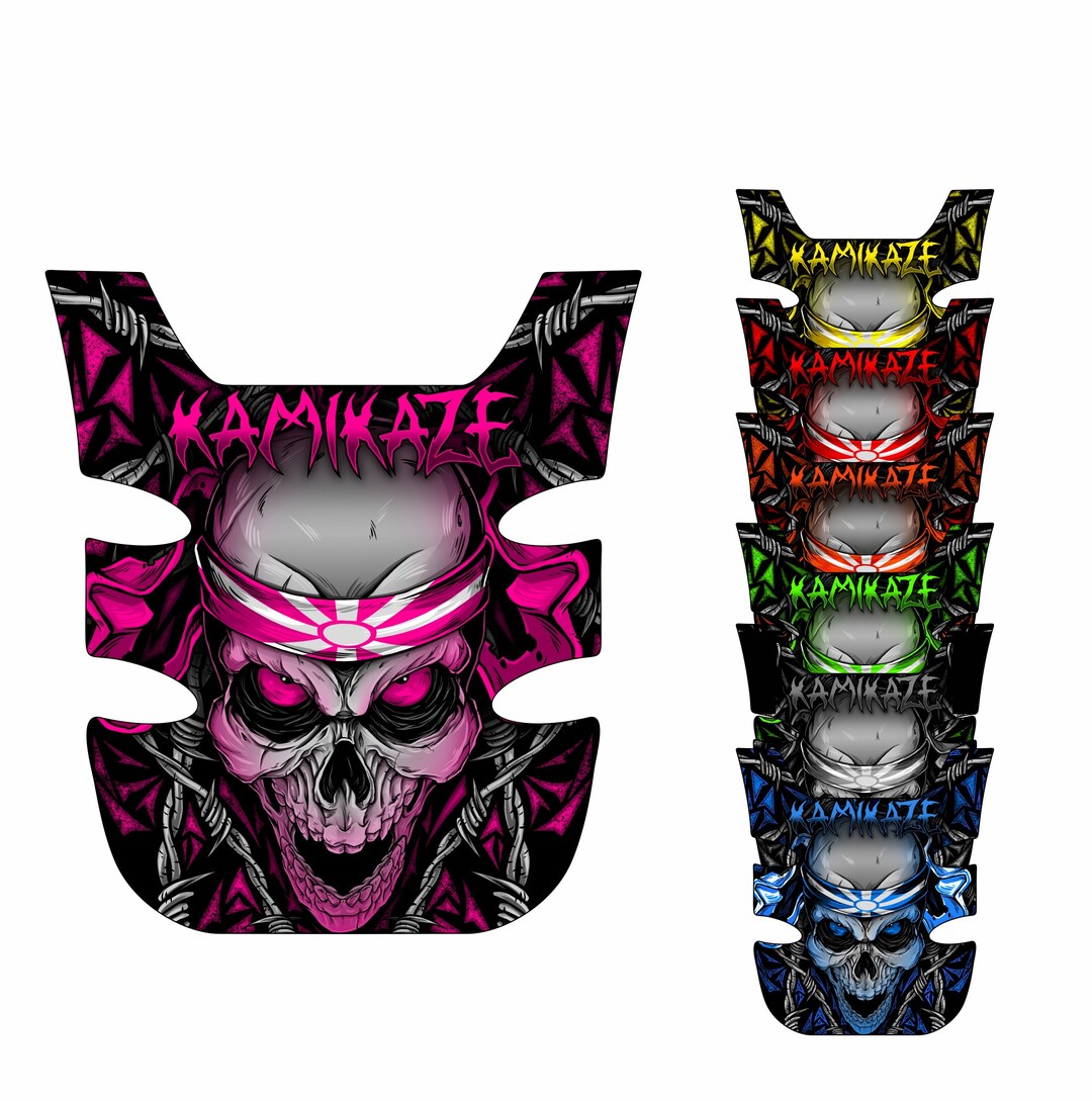 Fits and Compatible With Honda Grom 125 2022-2024 Kamikaze Skull ...