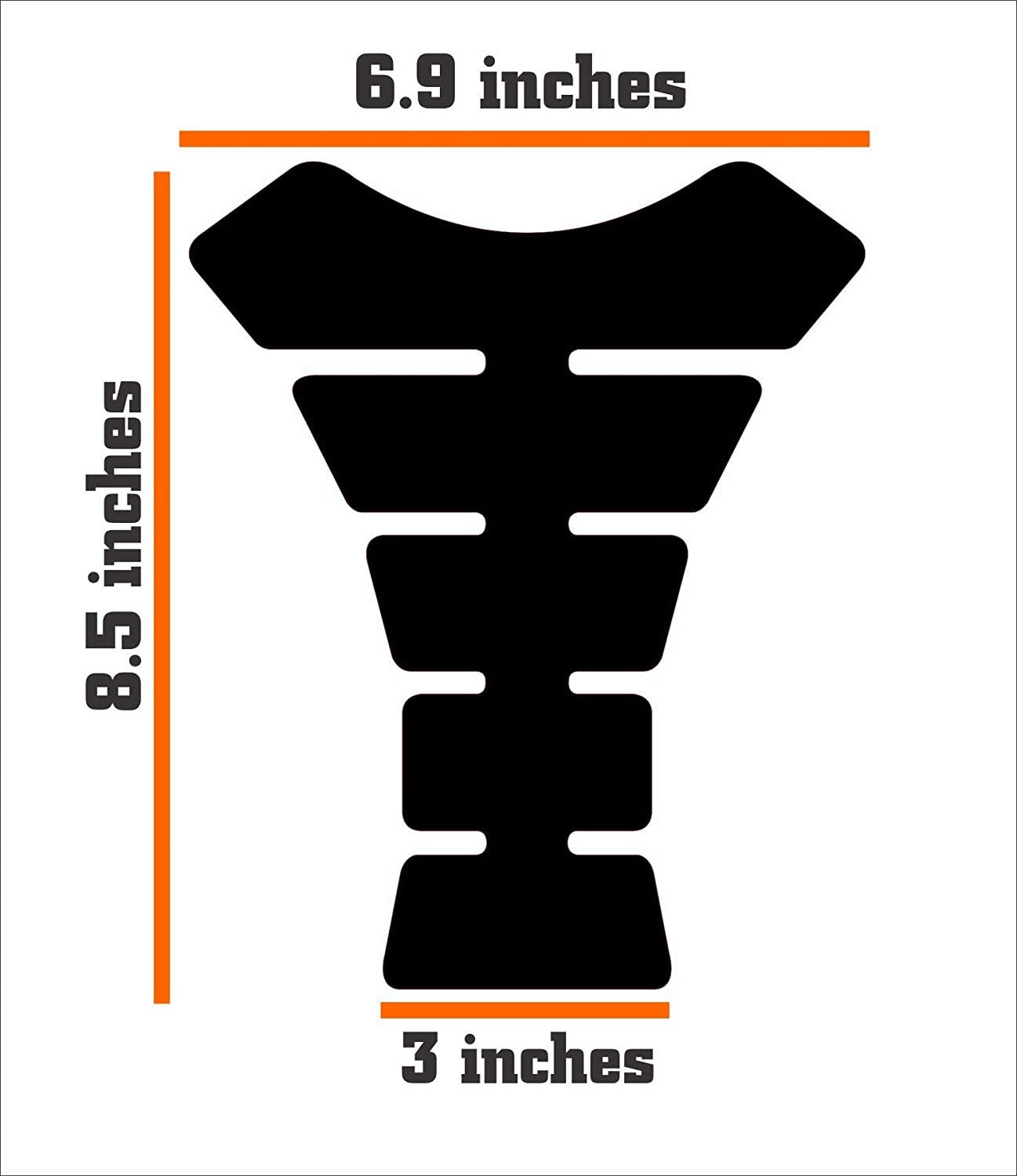 Custom Text Motorcycle Tank Pad Protector Sportbike Motorcycle - Etsy