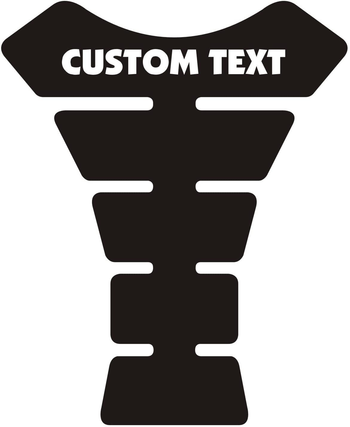 Custom Text Motorcycle Tank Pad Protector Sportbike Motorcycle - Etsy