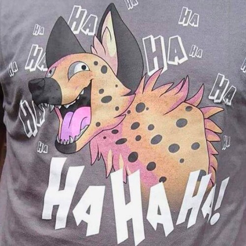 Mens Hyper Hyena Tee - Etsy