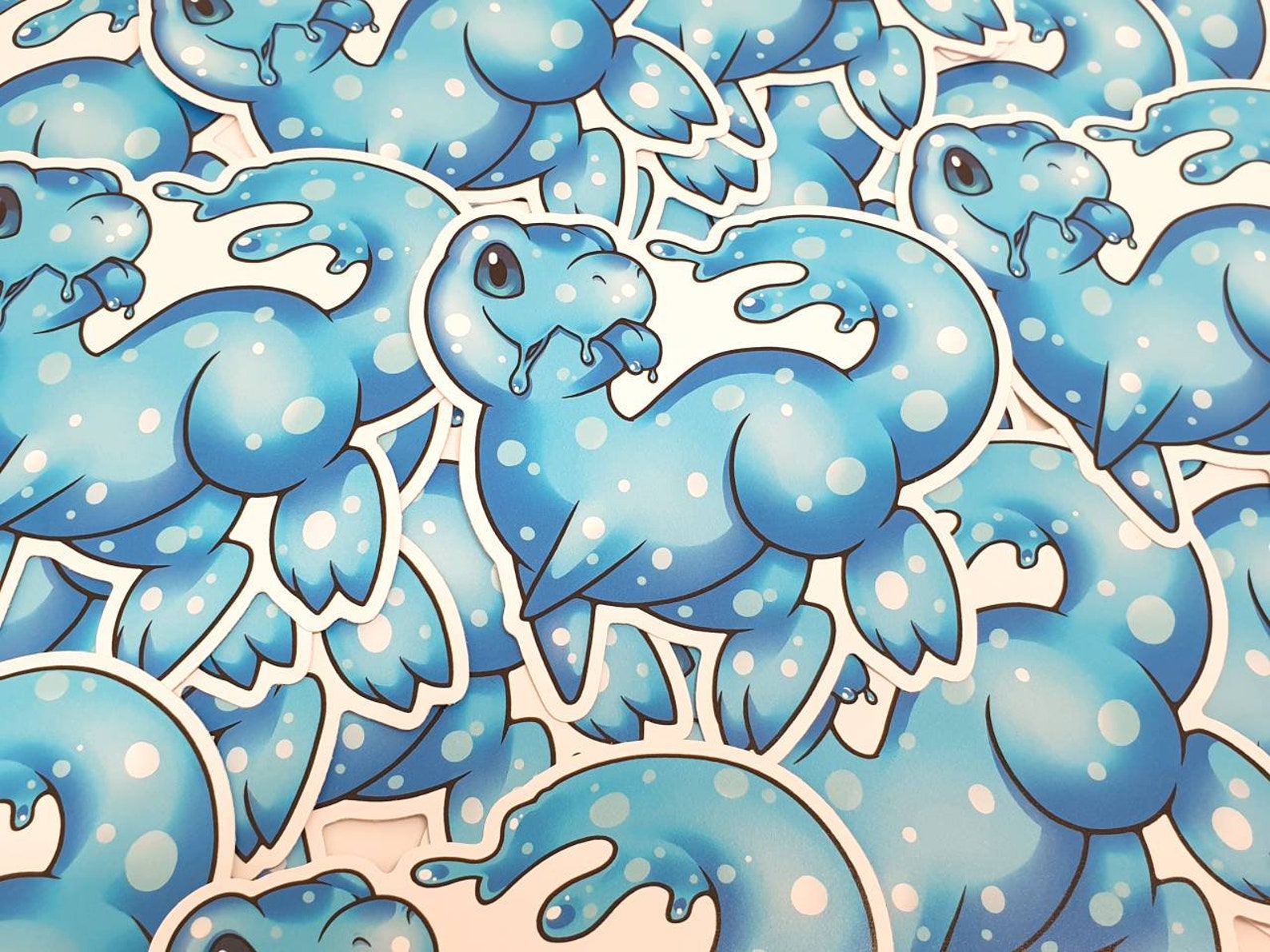 Jelly Rex | Dinosaur | Matte Vinyl Stickers - Etsy