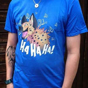Mens Hyper Hyena Tee - Etsy