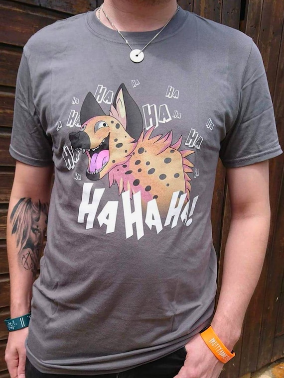 Mens Hyper Hyena Tee | Etsy