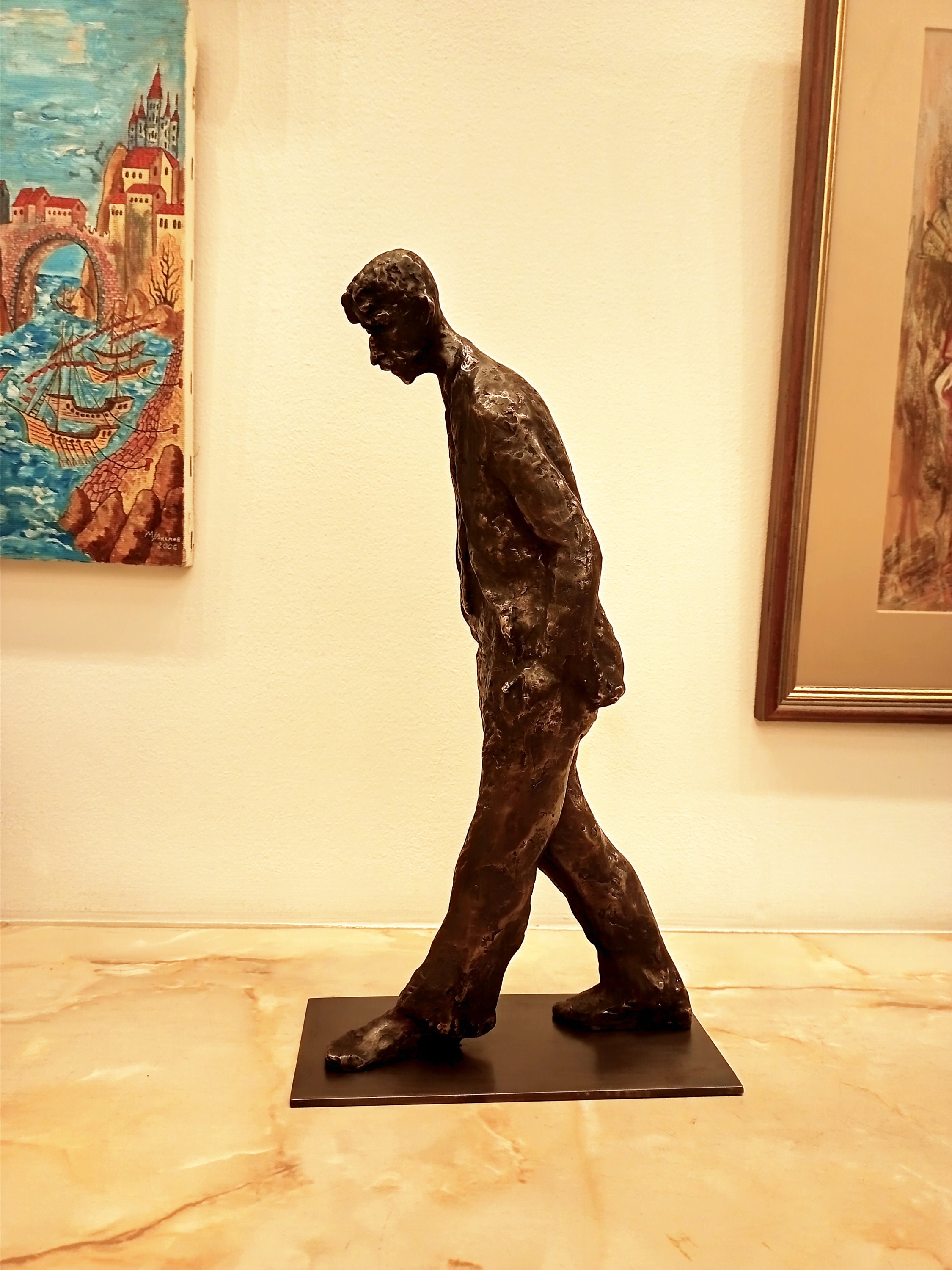 Realistic Art Statue, Bronze Sculpture of ,limited Edition,small ...