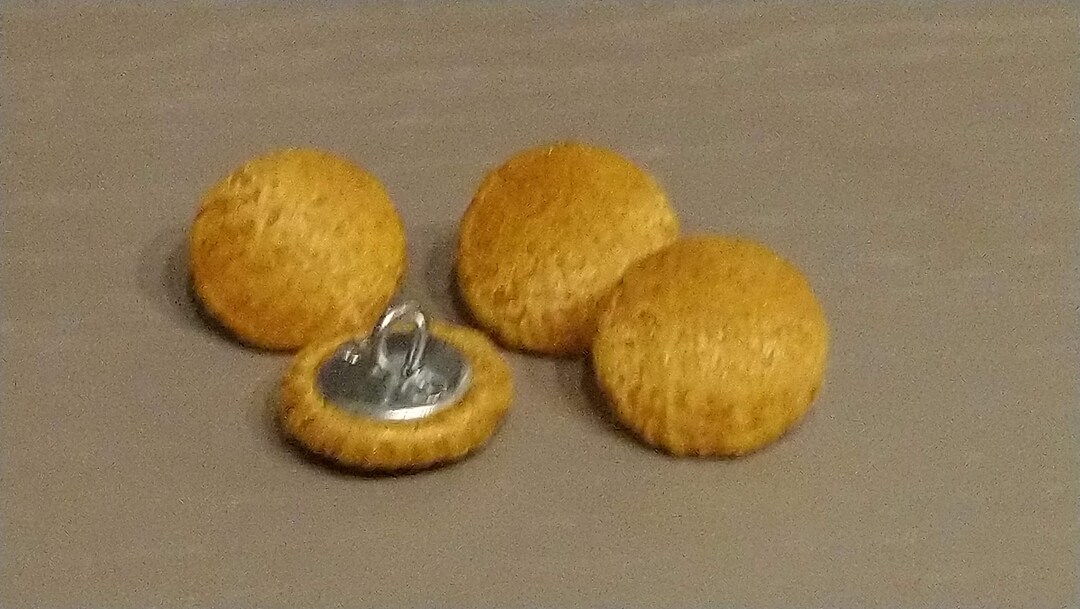 Yellow Faux Suede Tufting Buttons Various Buttons & Pack Sizes - Etsy UK