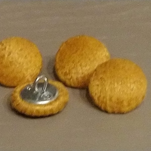 Yellow Faux Suede Tufting Buttons Various Buttons & Pack Sizes - Etsy UK