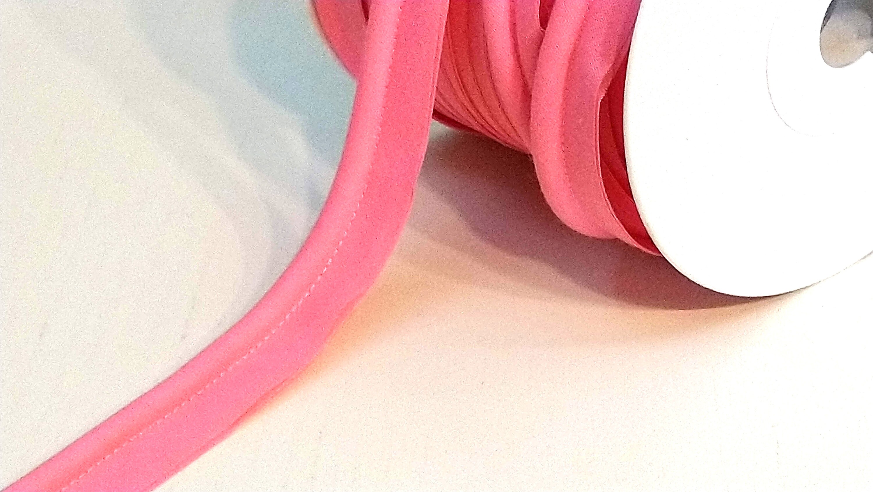 18mm Wide Rose Pink Flanged Piping Trim Piping Cord | Etsy