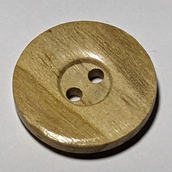 Round Wooden Buttons - Etsy