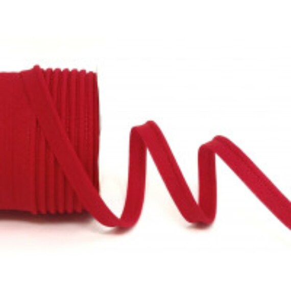 10mm Wide Red Flanged Piping Trim Piping Cord | Etsy