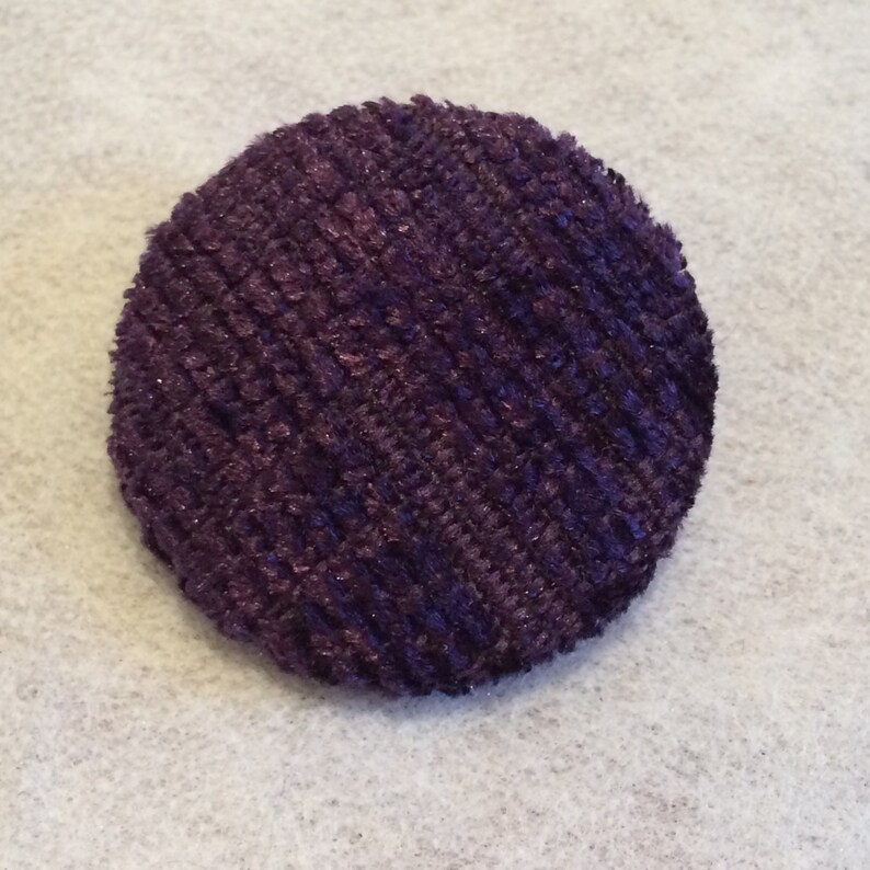 Pack of Purple Chenille Buttons Upholstery Tufting Buttons | Etsy