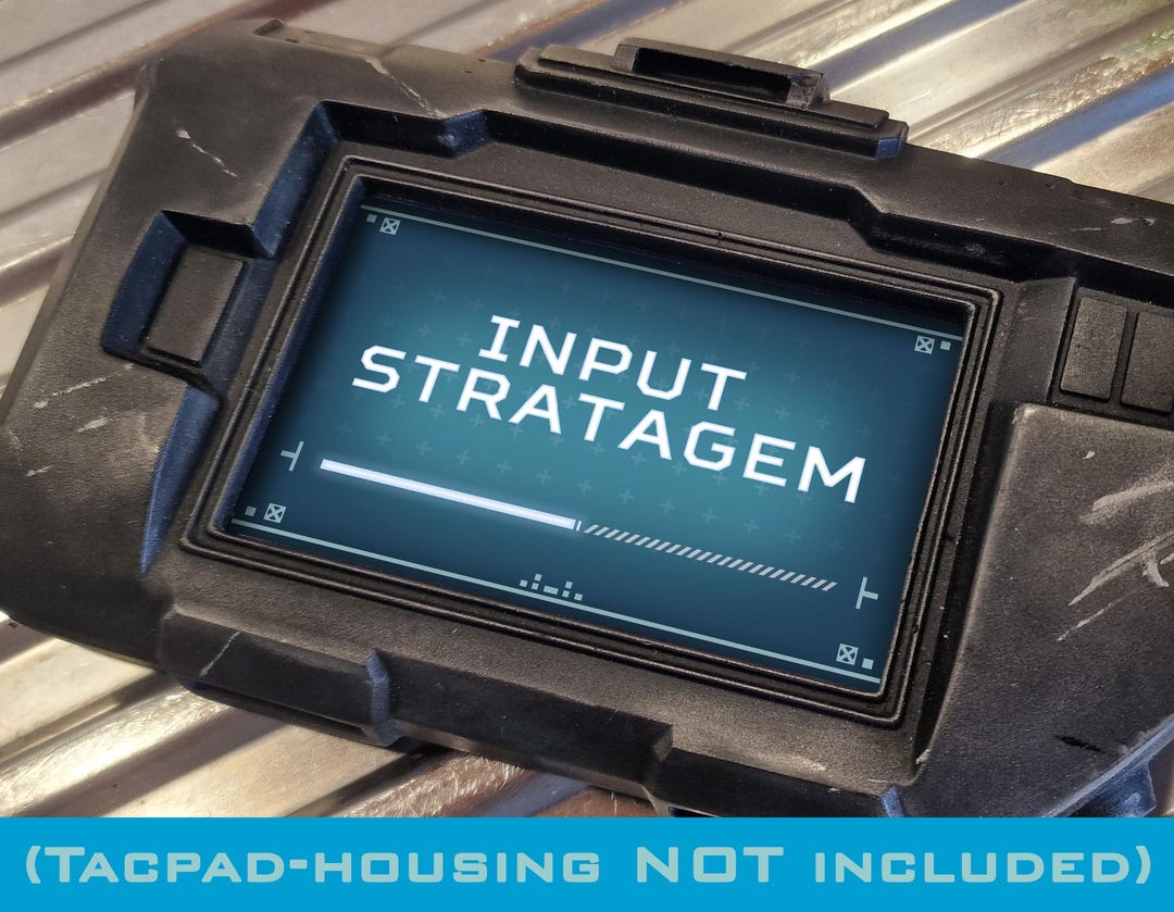 Hellpad Animated Arm-display Screen for Your Tac-pad, Showing 2 ...