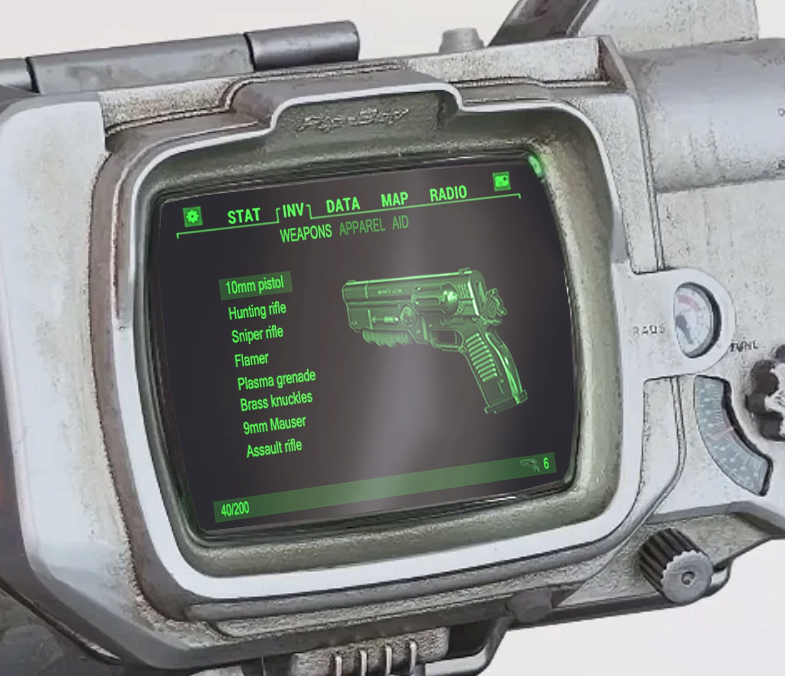 Animated DISPLAY for Fallout Pipboy (TV Show) Cosplay - Lenticular ...