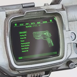 Animated DISPLAY for Fallout Pipboy (TV Show) Cosplay - Lenticular ...