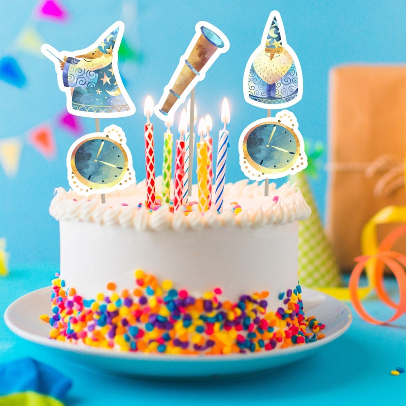 Astronomy Cake Topper - Etsy