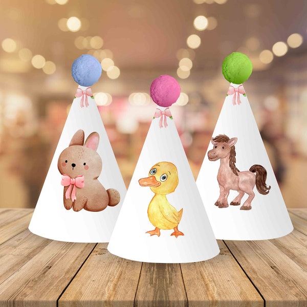 Farm Animal Hats - Etsy