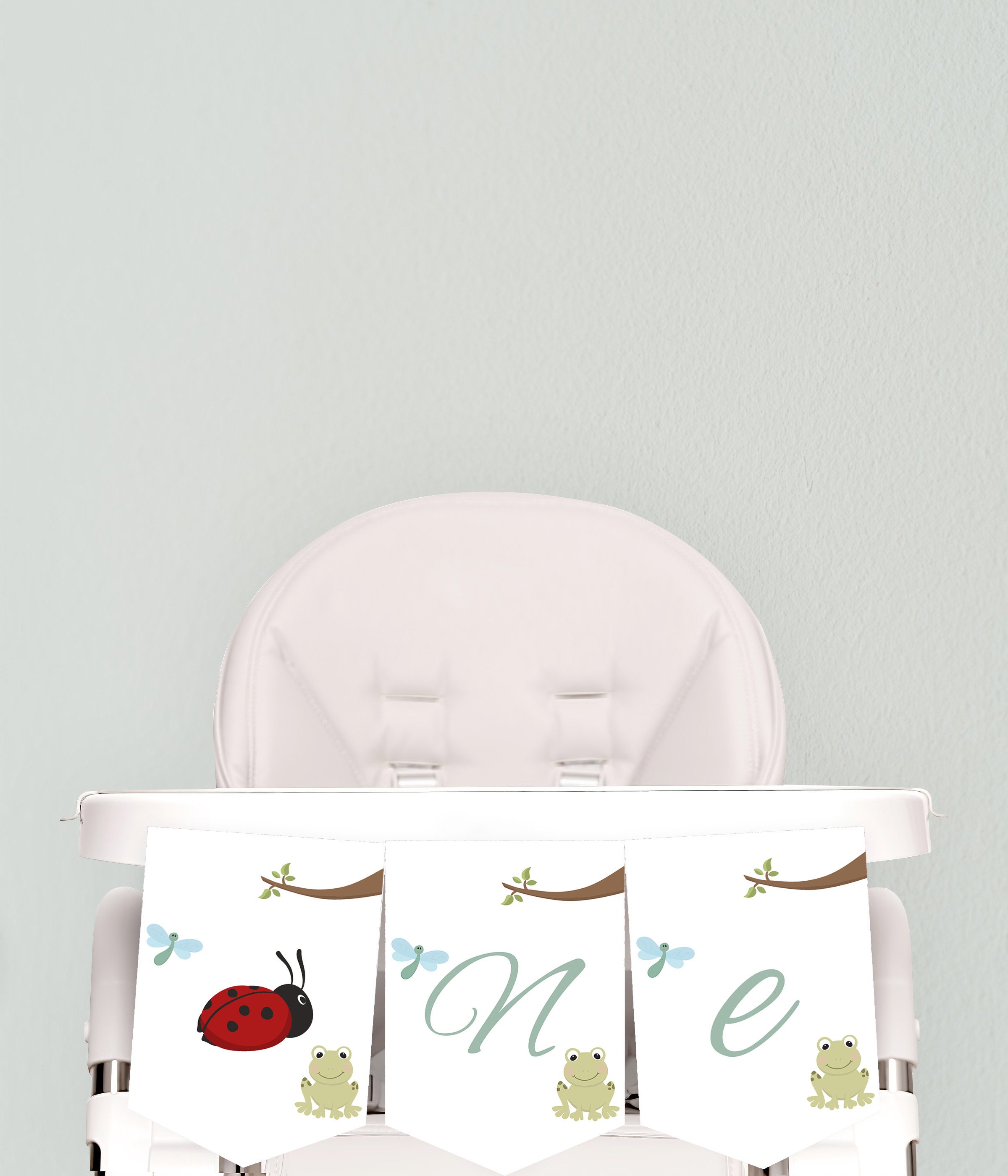 Woodland Animals Cute High Chair Banner / Woodland Animals Cute Girl ...