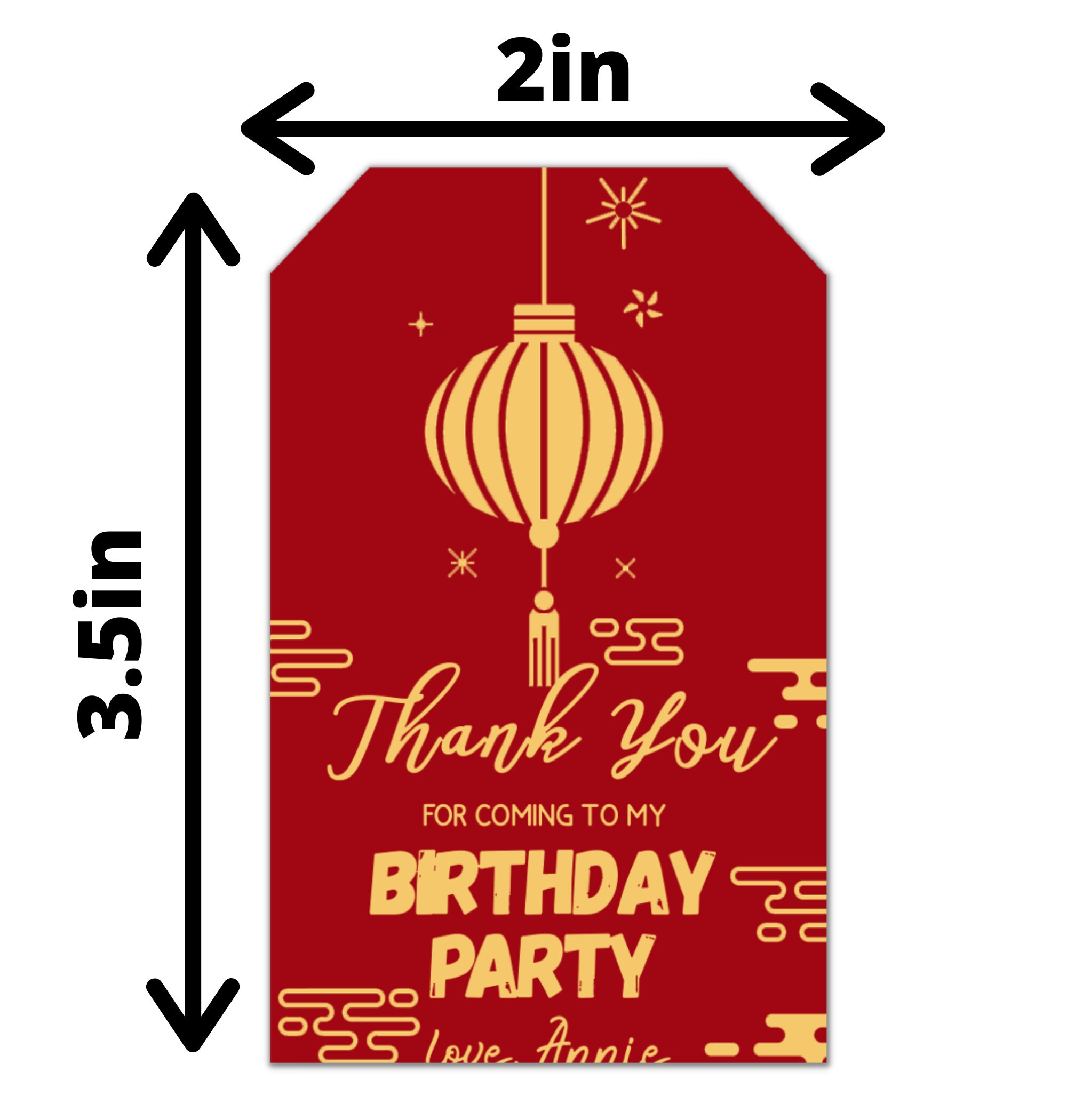 Editable Asian Chinese Japanese Favor Tags Asian Chinese Japanese Thank ...