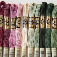 Vintage NOS Embroidery Floss, Multiple Colors, Embroidery Floss Lot ...