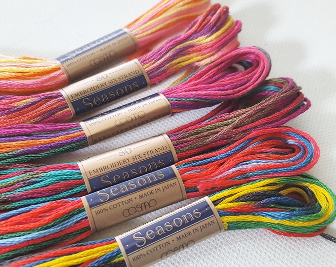 Bundle of the Month, Hand Embroidery Floss Bundle, DMC Six-stranded ...