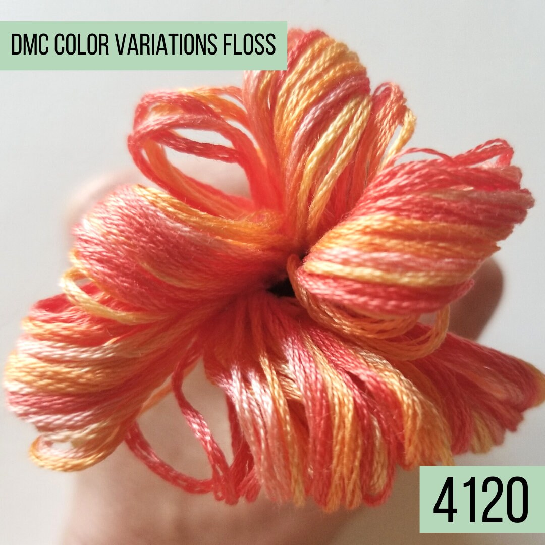 DMC Color Variations Cotton Embroidery Floss: 4110 Through | Etsy