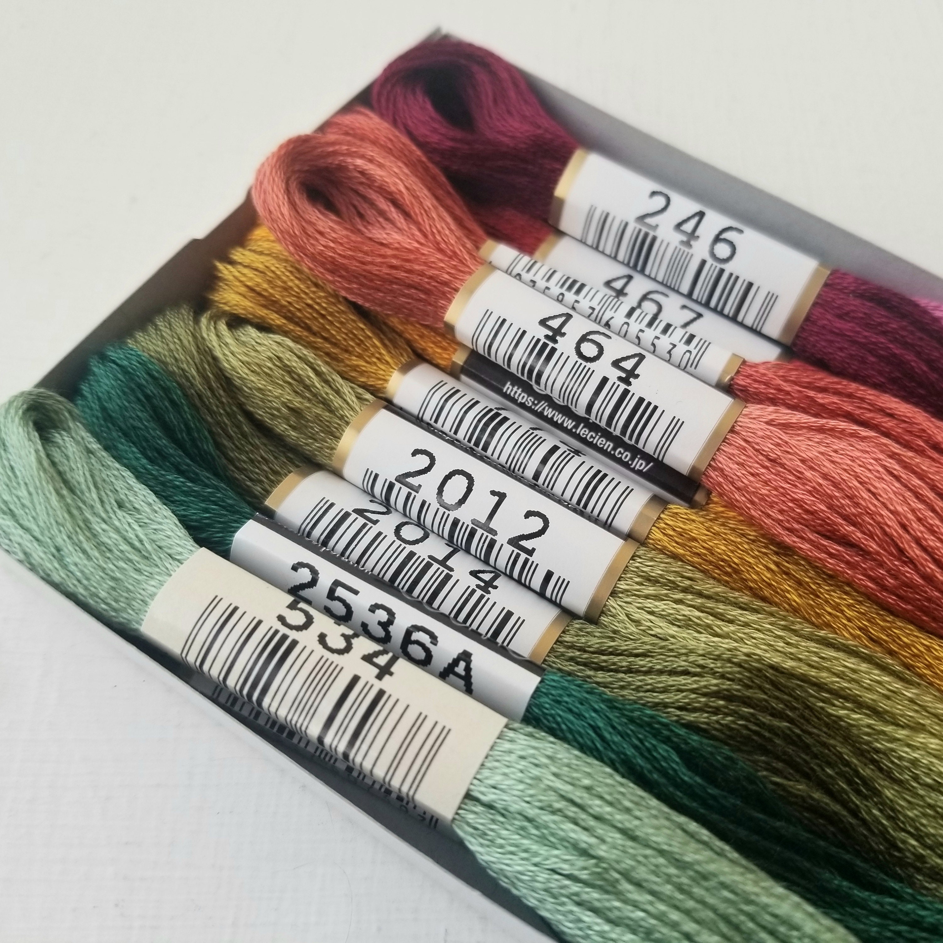 Lecien Cosmo Floss Bundle, Cross Stitch Floss, Six-stranded Hand ...