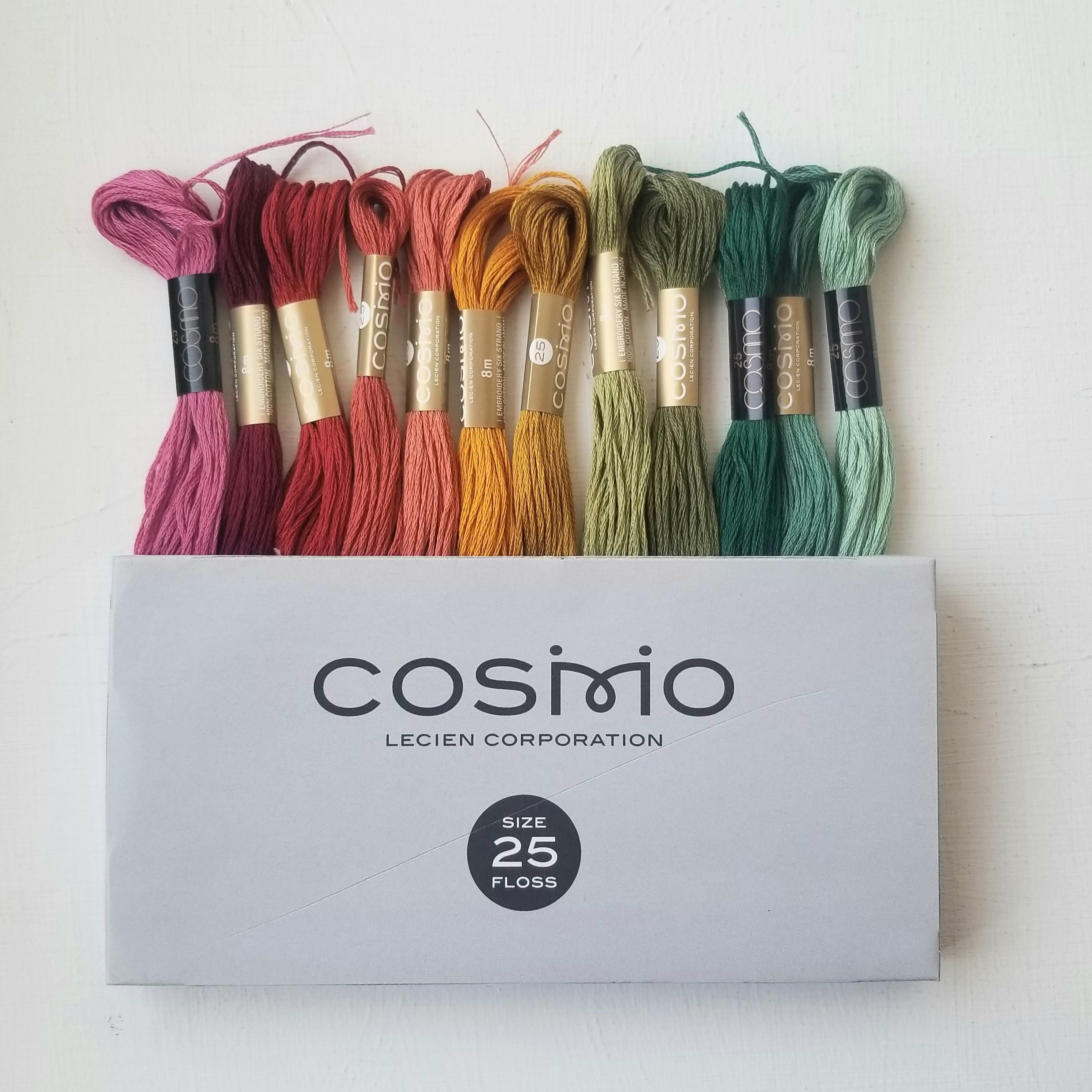 Lecien Cosmo Floss Bundle, Cross Stitch Floss, Six-stranded Hand ...