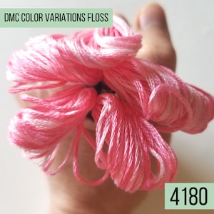 DMC Color Variations Cotton Embroidery Floss: 4140 Through 4205. Single ...