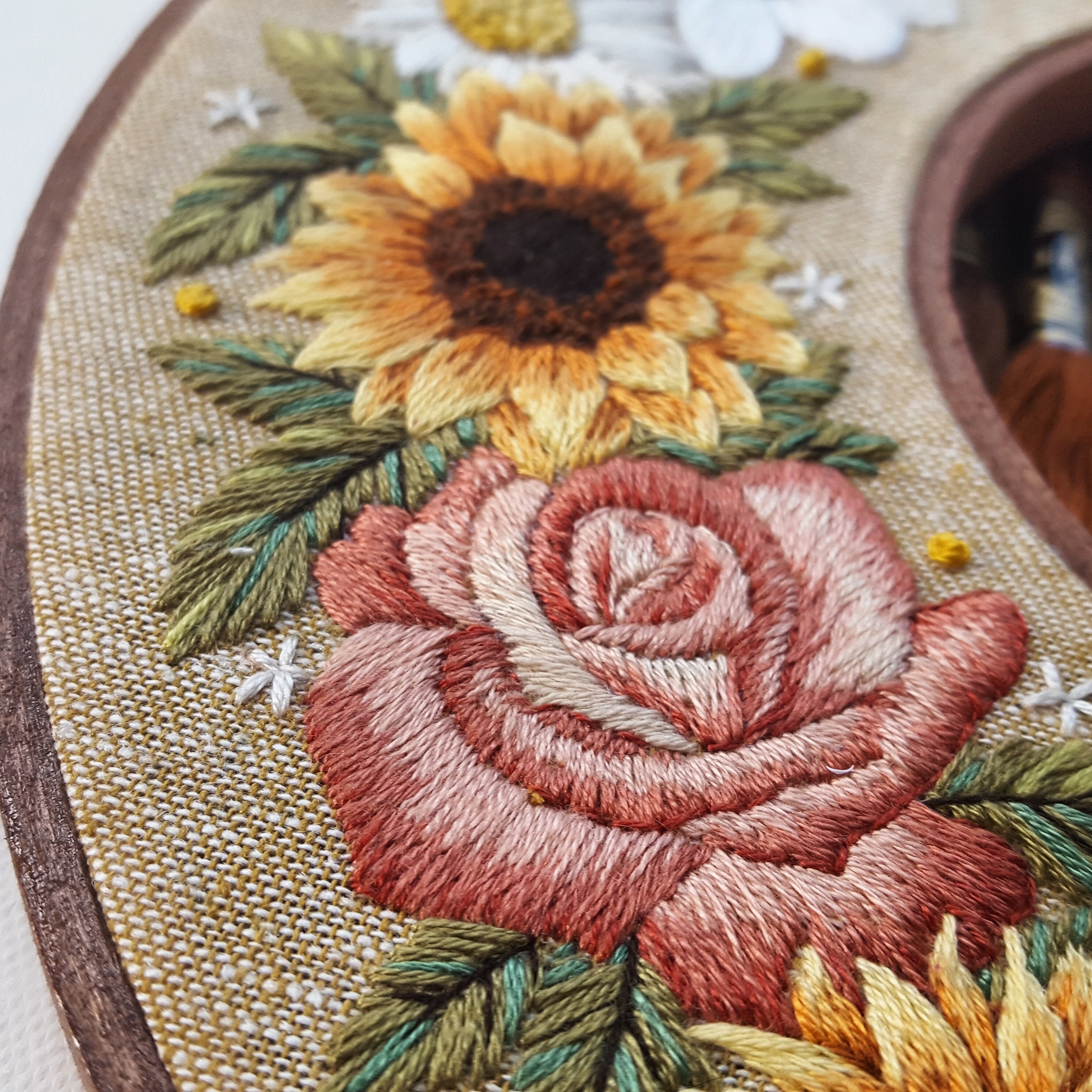 DIY Fall Holiday Decorations, Autumn Wreath Hand Embroidery Pattern PDF ...