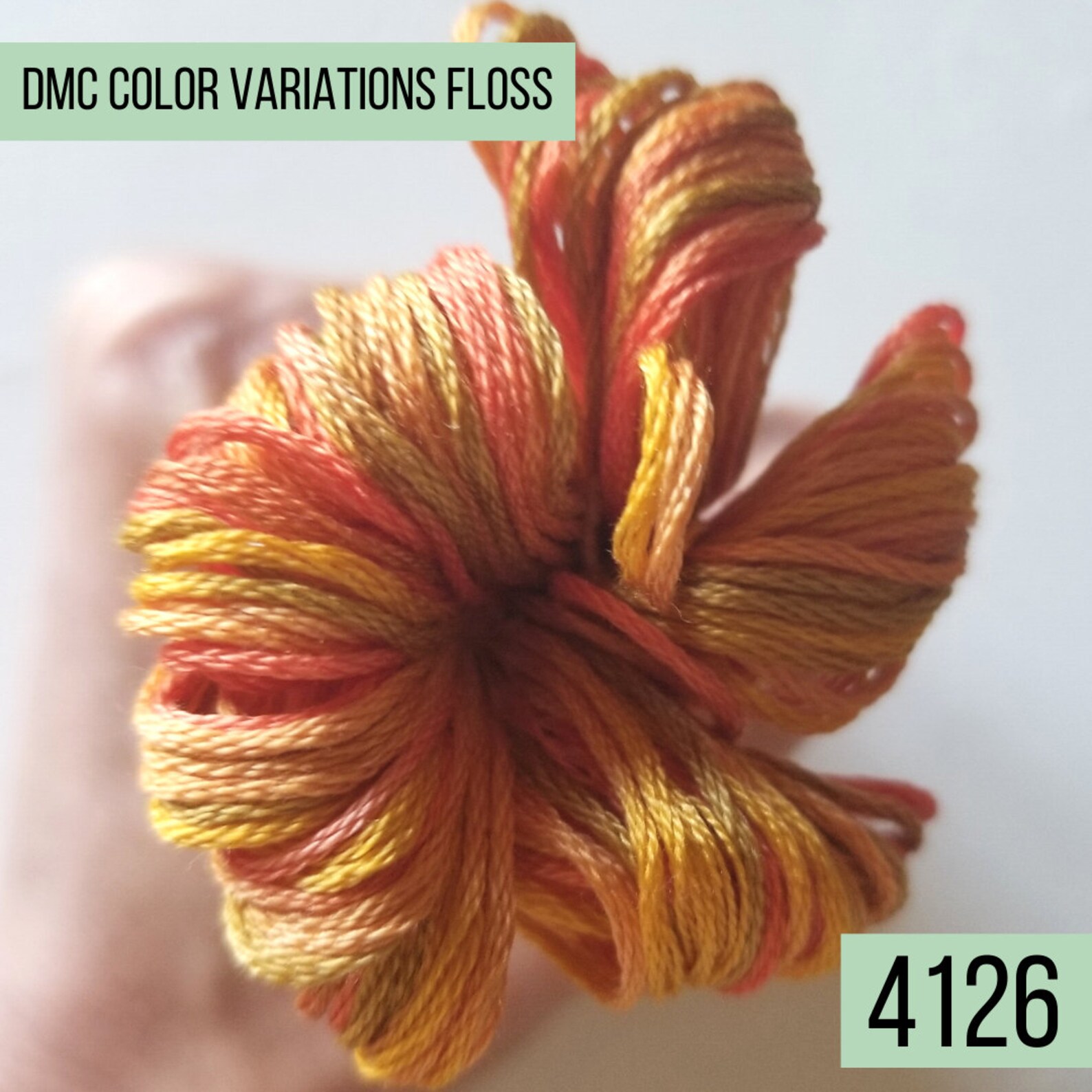 DMC Color Variations Cotton Embroidery Floss: 4110 Through 4135. Single ...