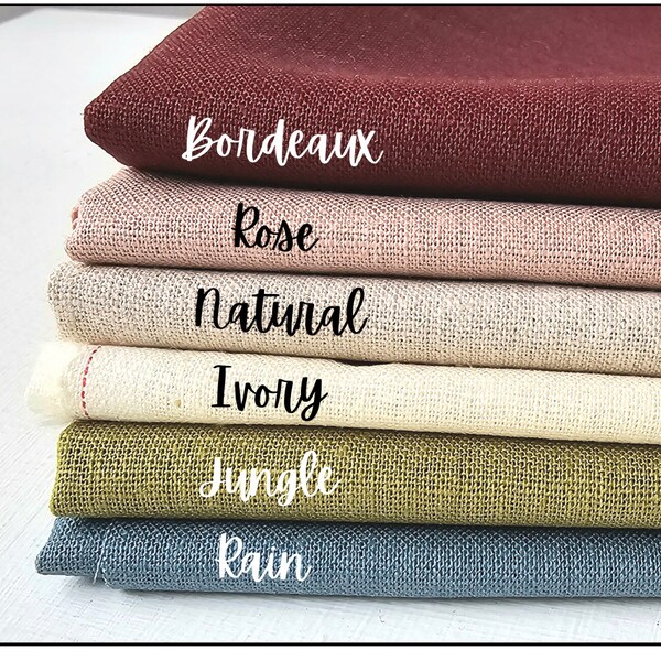 Linen Fabric - Etsy