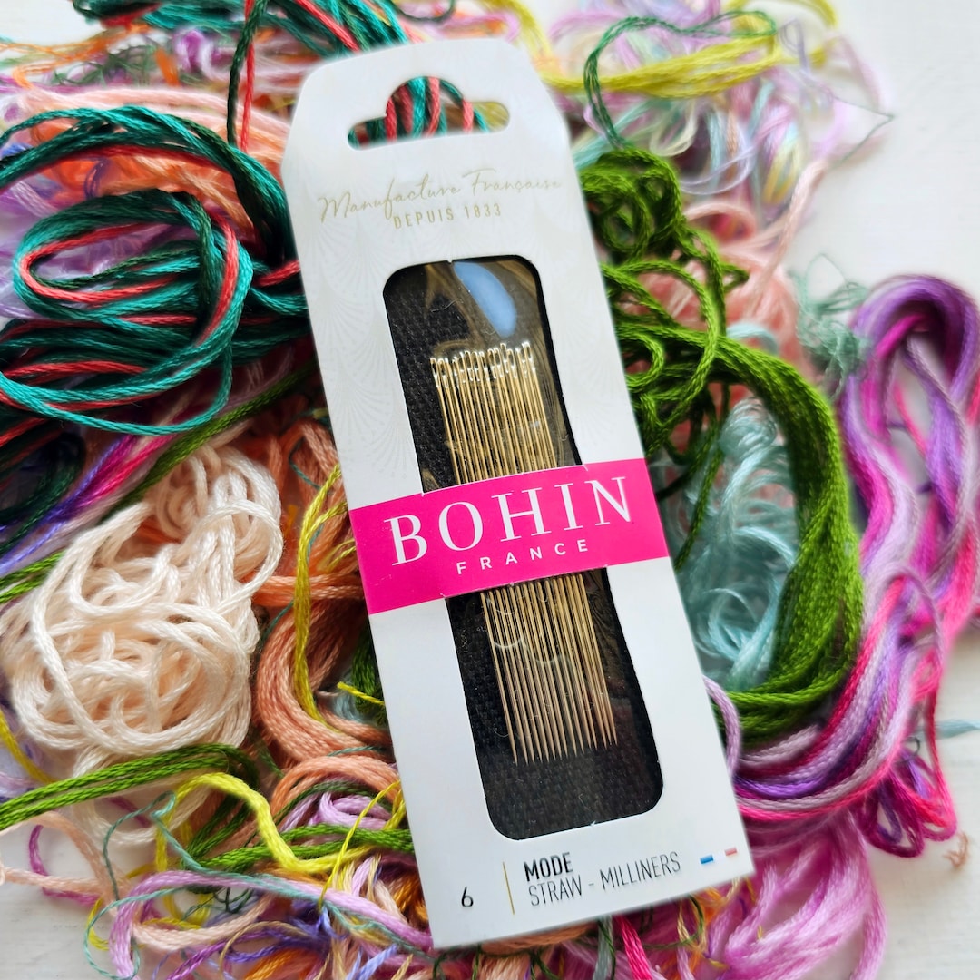 Straw Milliners Hand Embroidery Needles Variety Pack From Bohin France ...