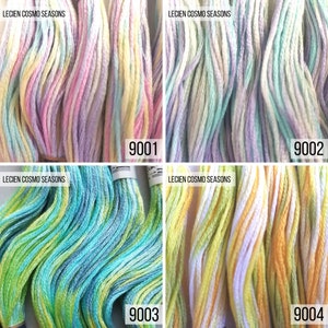 Lecien Cosmo Seasons Series 9000. Single Skein of Specialty - Etsy