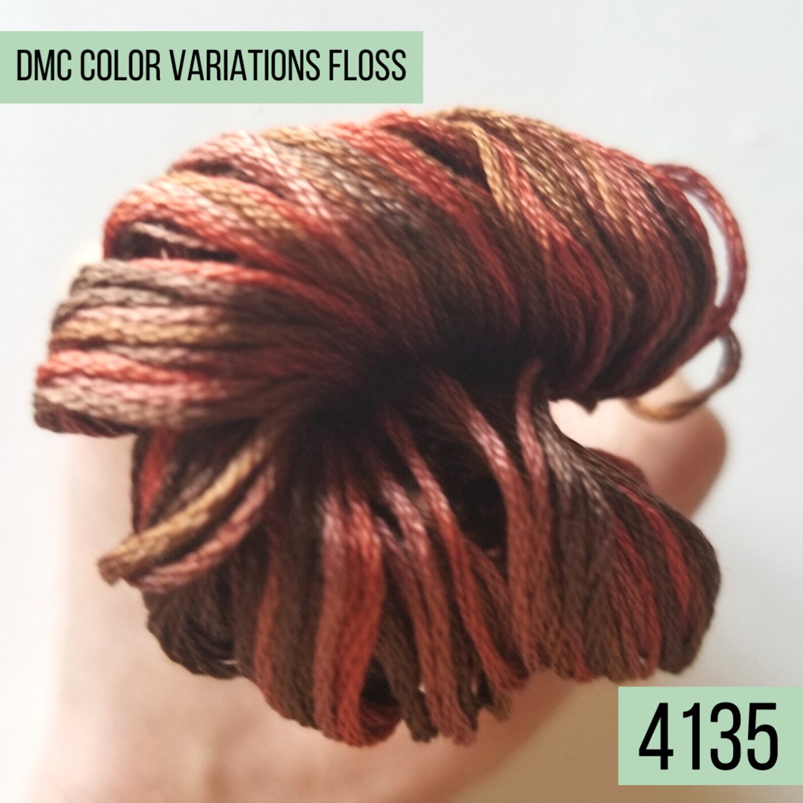 DMC Color Variations Cotton Embroidery Floss: 4110 Through 4135. Single ...