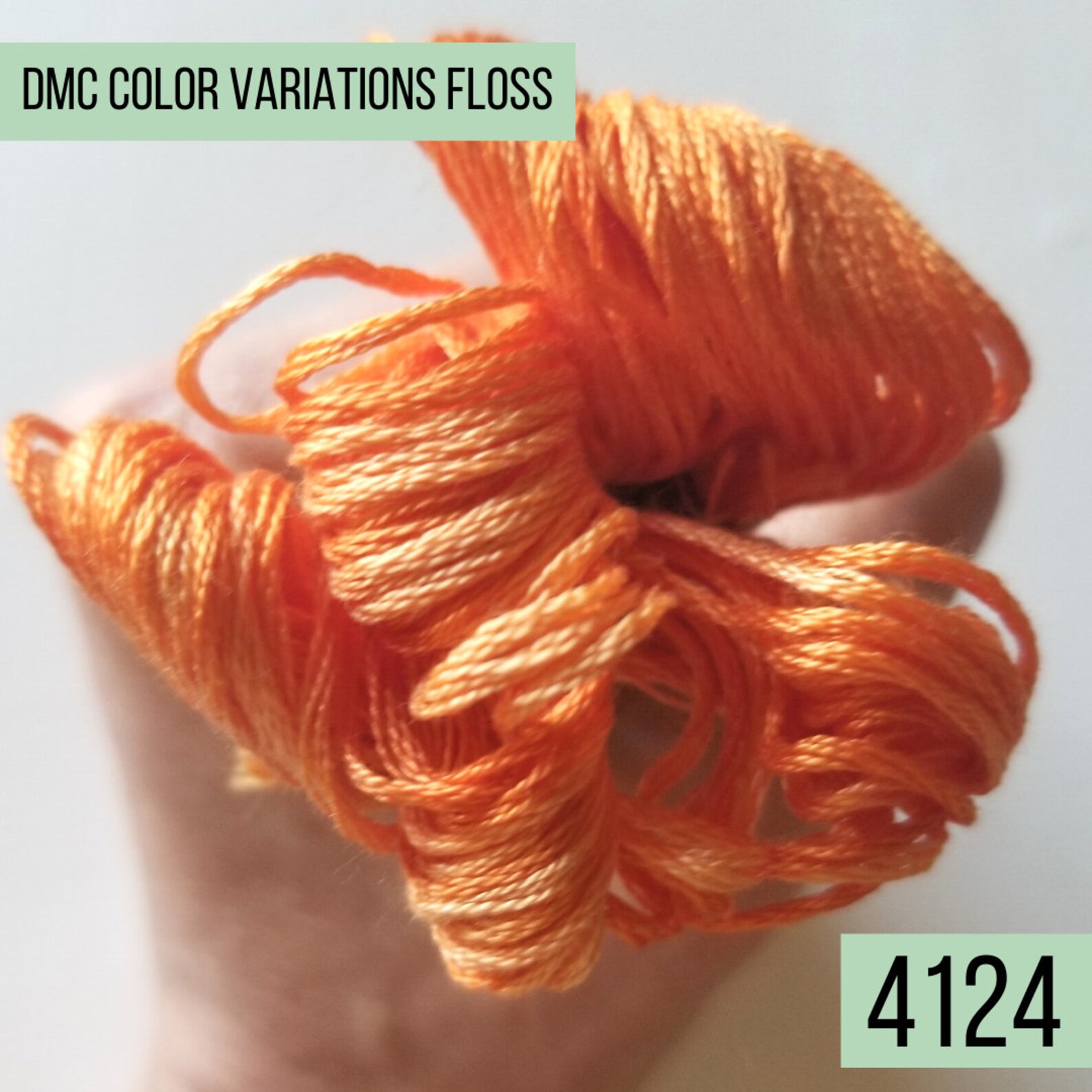 DMC Color Variations Cotton Embroidery Floss: 4110 Through 4135. Single ...