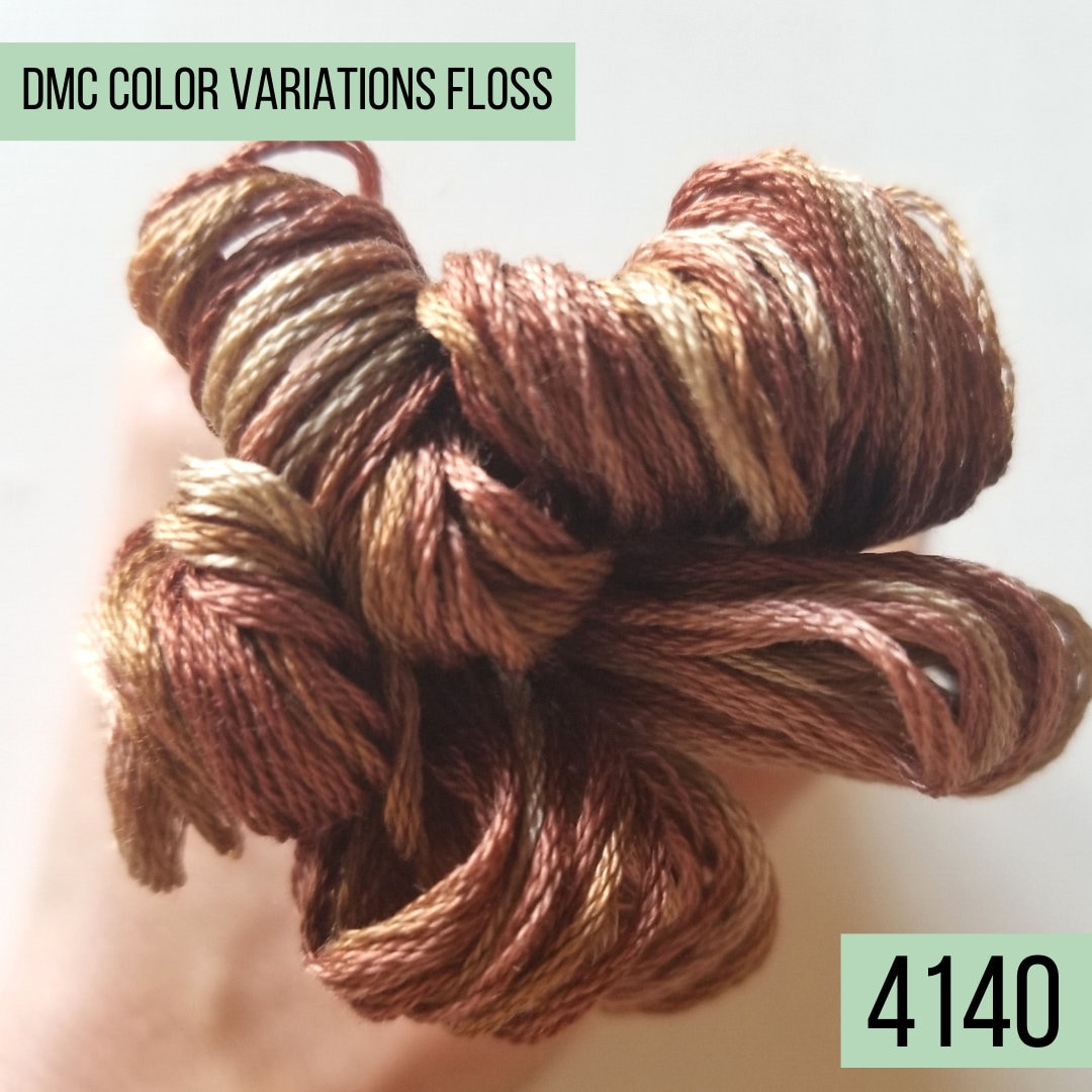 DMC Color Variations Cotton Embroidery Floss: 4140 Through 4205. Single ...