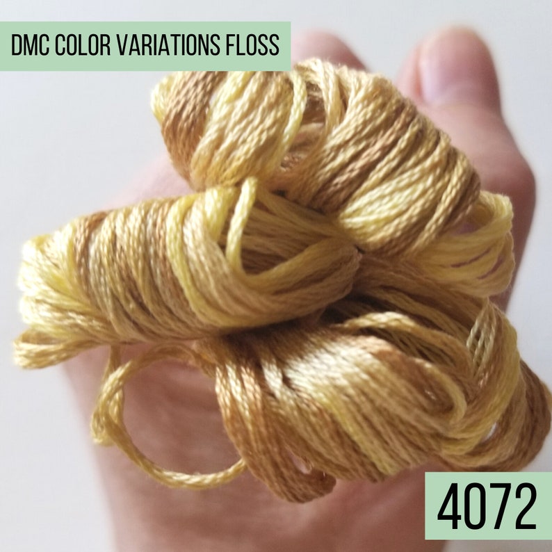 DMC Color Variations Cotton Embroidery Floss: 4070 Through - Etsy