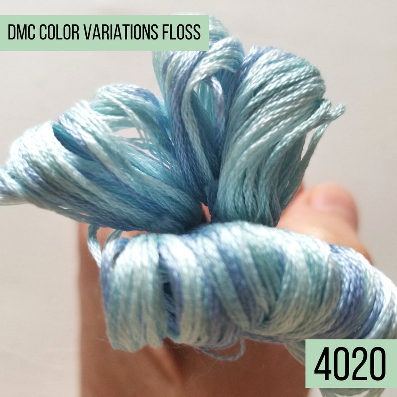DMC Color Variations Cotton Embroidery Floss: 4000 Through 4040. Single ...