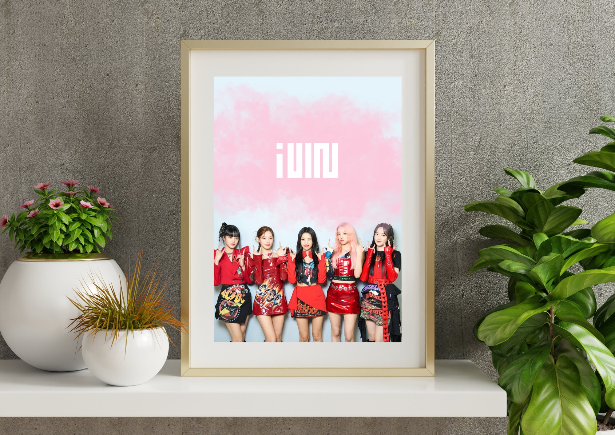 GIDLE Poster, Kpop Poster, Wall Print, (g)idle Merch, Kpop GIDLE Poster ...