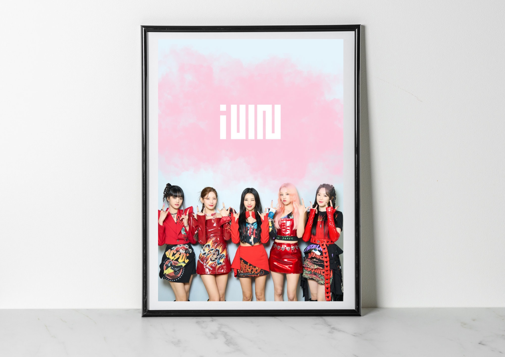 GIDLE Poster, Kpop Poster, Wall Print, (g)idle Merch, Kpop GIDLE Poster ...