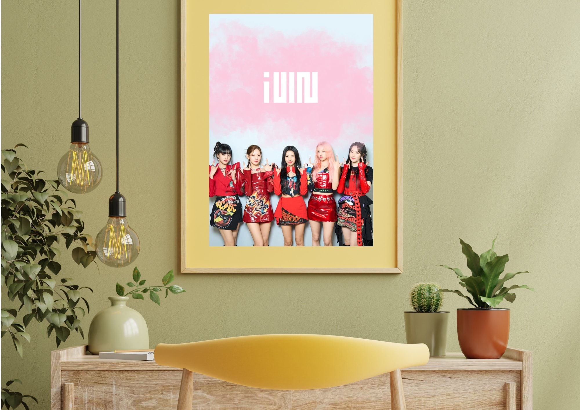 GIDLE Poster, Kpop Poster, Wall Print, (g)idle Merch, Kpop GIDLE Poster ...