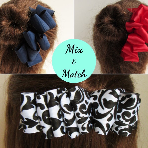 80s Hair Bow - Etsy