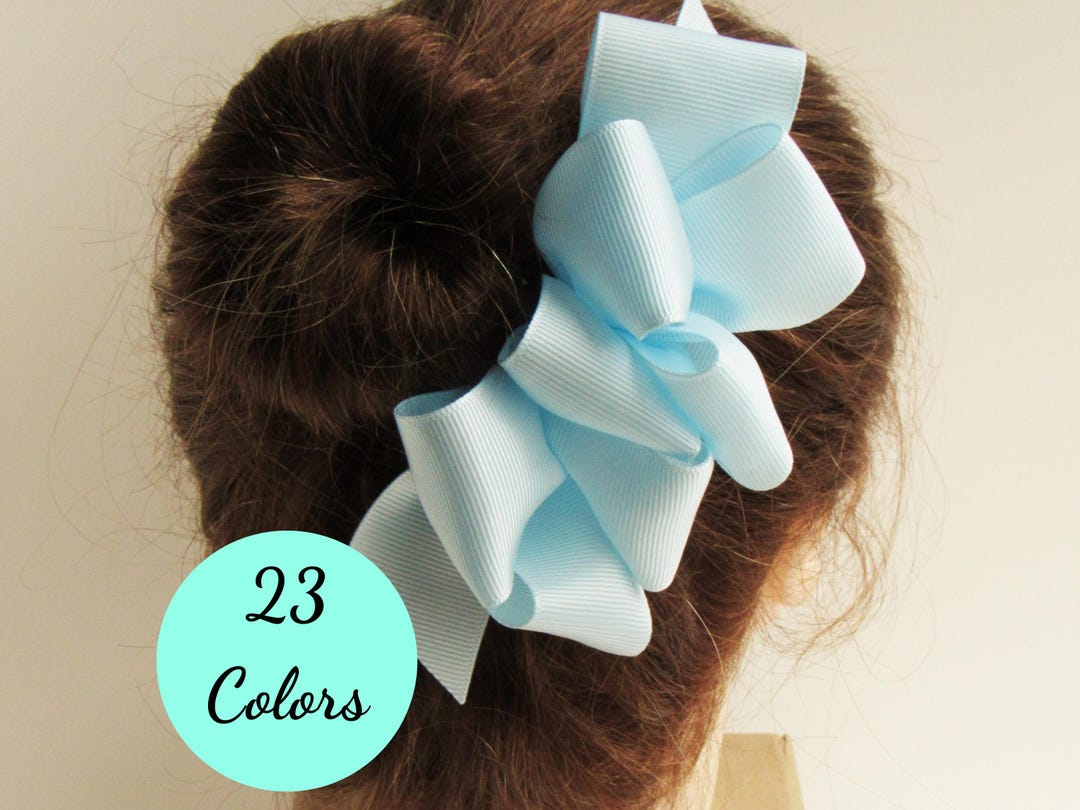 Large Adult Hair Bows, Barrettes for Women, Big Hair Bows for Women ...
