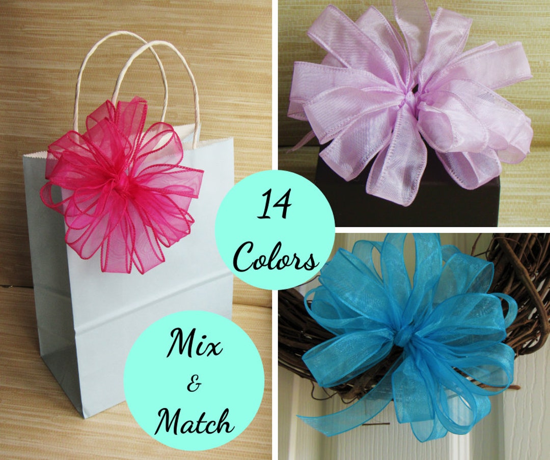 Gift Wrap Bows, Bows for Wreaths, Wedding Reception Decorations ...